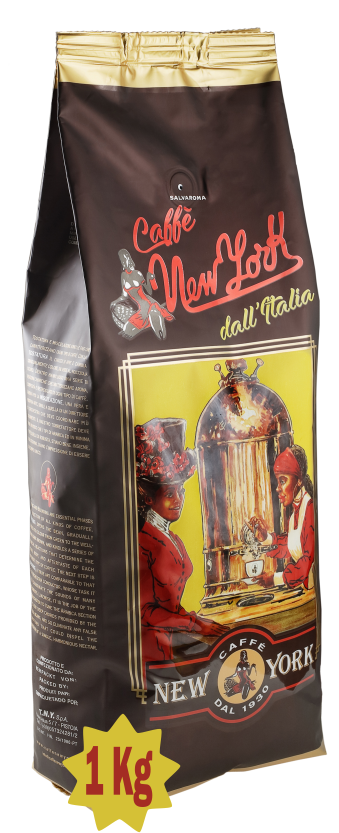 CAFFE’ IN GRANI – LINEA BAR – 70% ARABICA/30% ROBUSTA – P NERO – 1KG ...